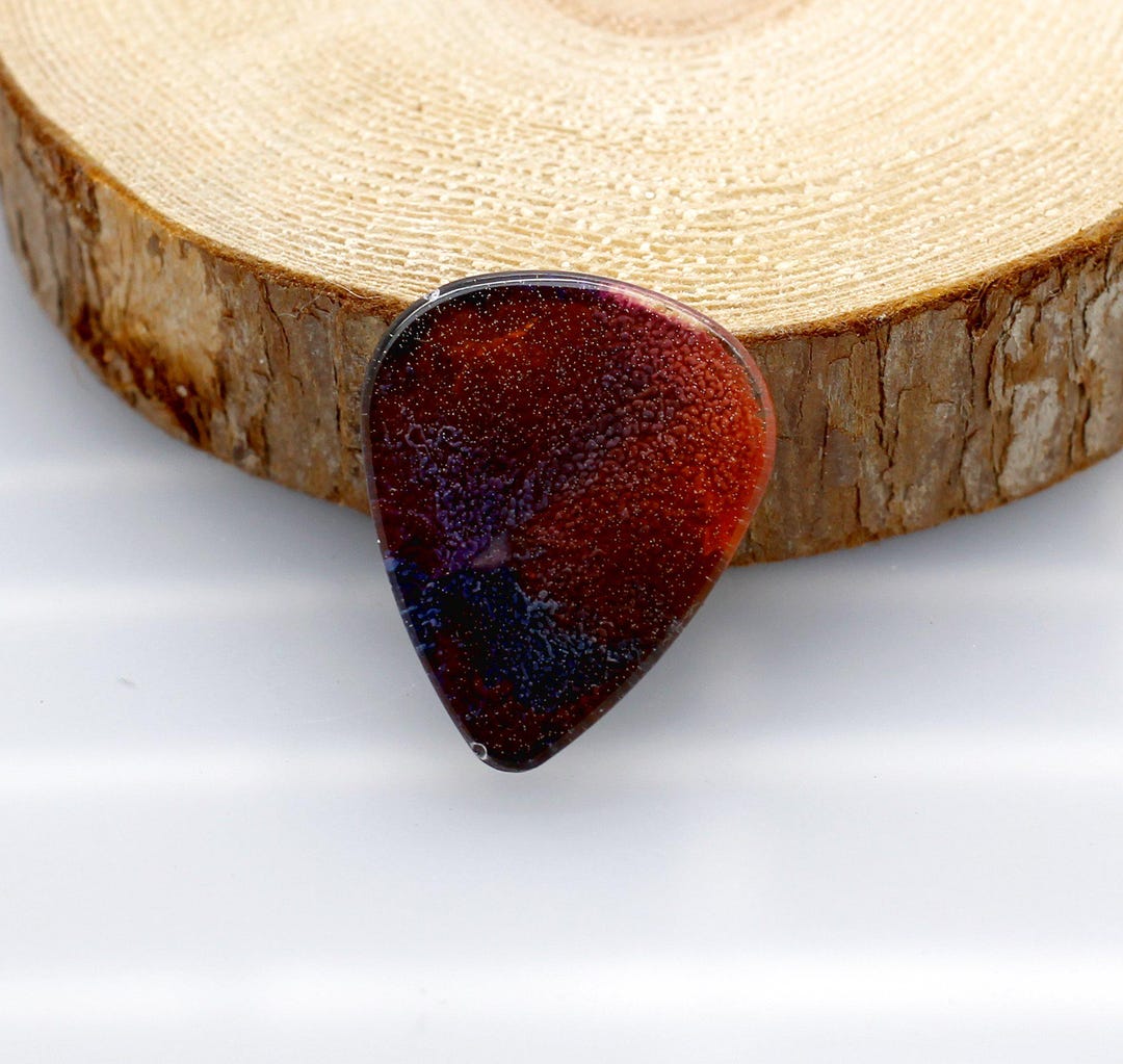 Resin Guitar Pick Thick Heavy Galaxy Universe Effect - Etsy