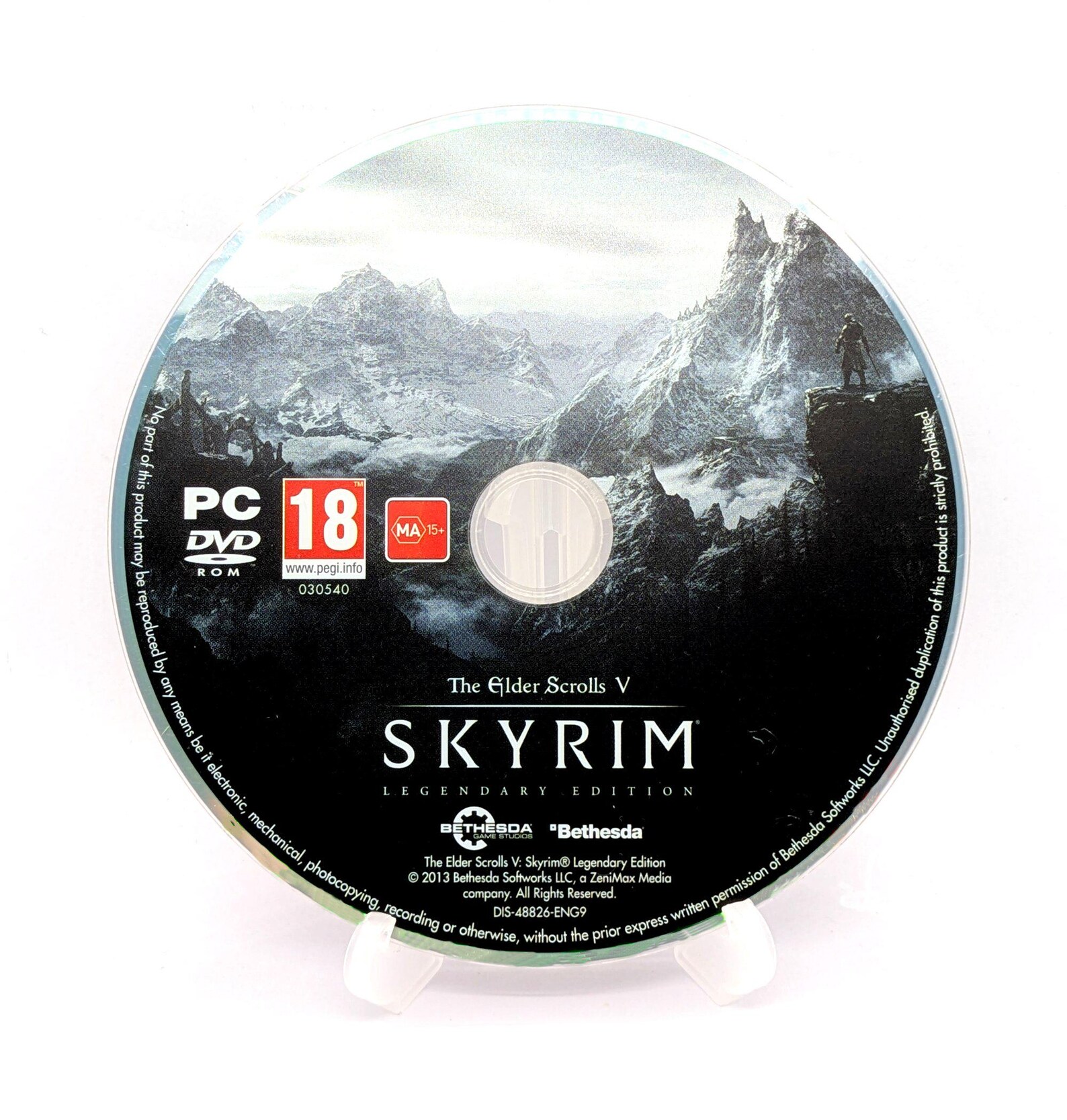 The Elder Scrolls Upcycled DVD Disc Clock Video Game Gift Idea Various ...