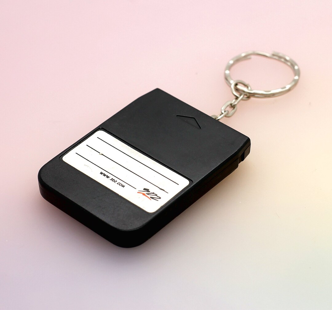 Black 3D2 Playstation PS1 Memory Card Keyring Upcycled - Etsy
