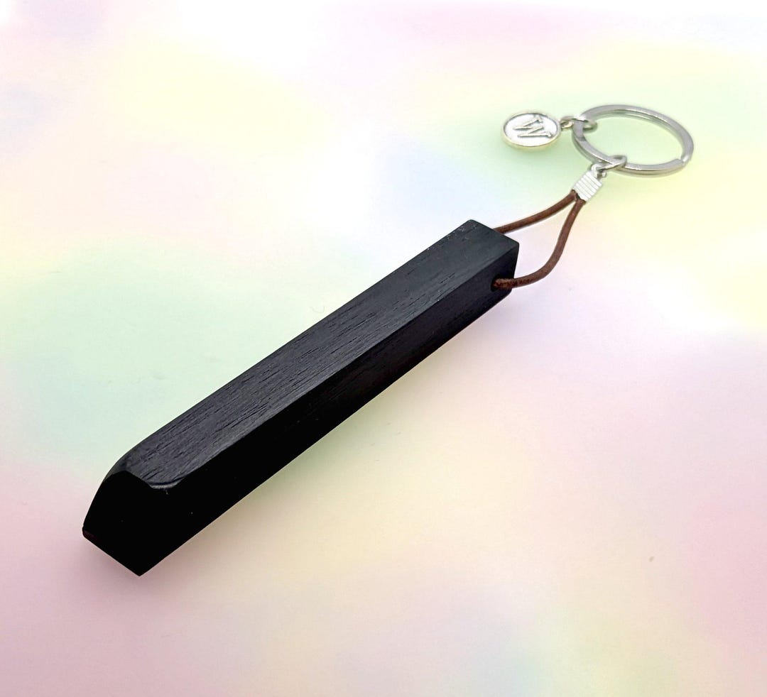 Antique Real Ebony Wood Piano Key Keyring Upcycled Personalised - Etsy