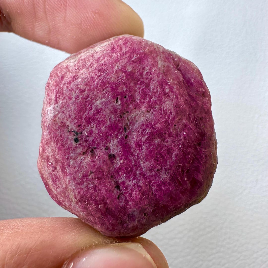 Raw Ruby Crystal | Natural Uncut Gemstone, 160 CT - Etsy