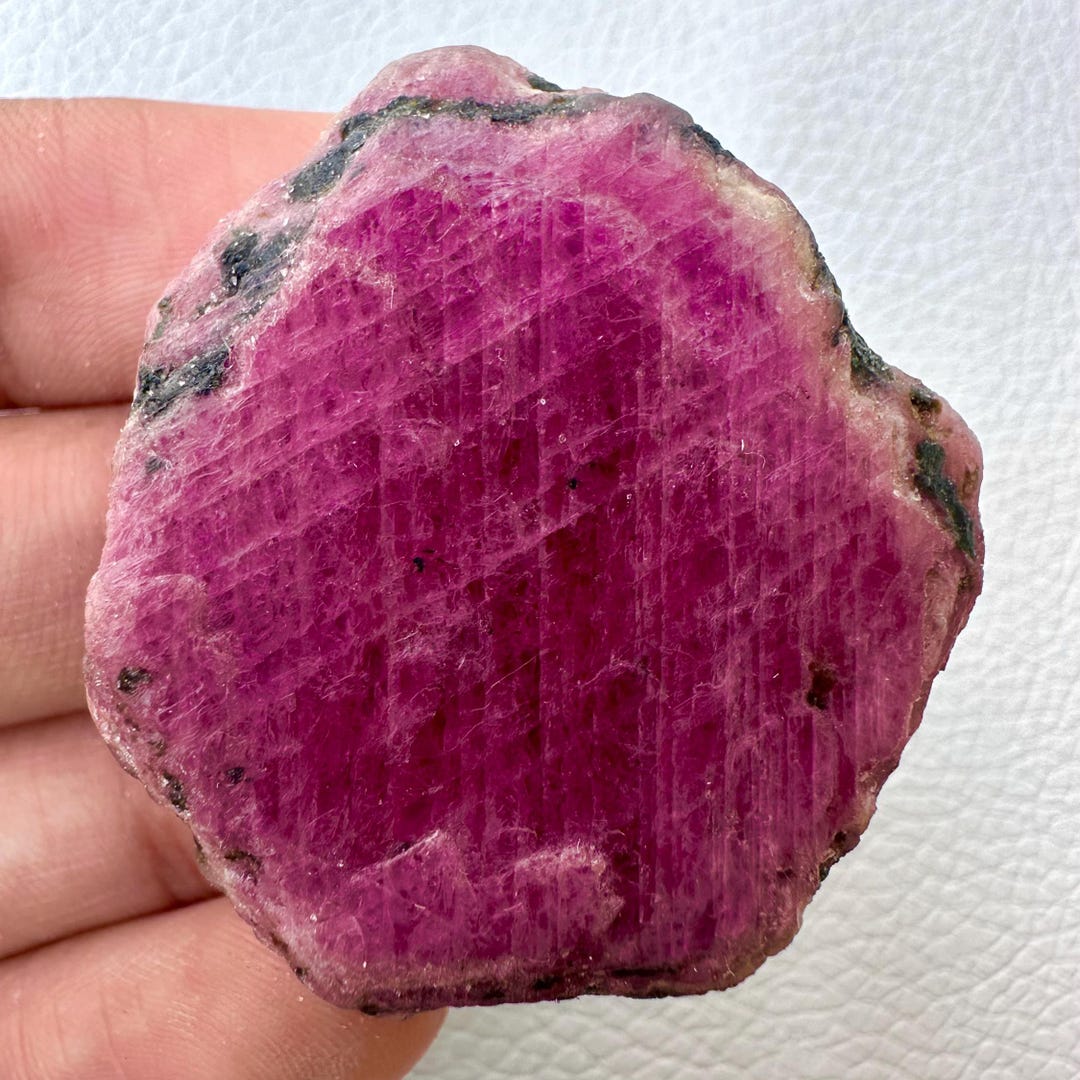 Raw Ruby Crystal | Uncut Gemstone for DIY Jewelry (146 CT) - Etsy
