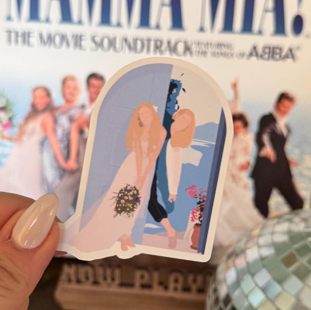 Mamma Mia | Sticker - Etsy