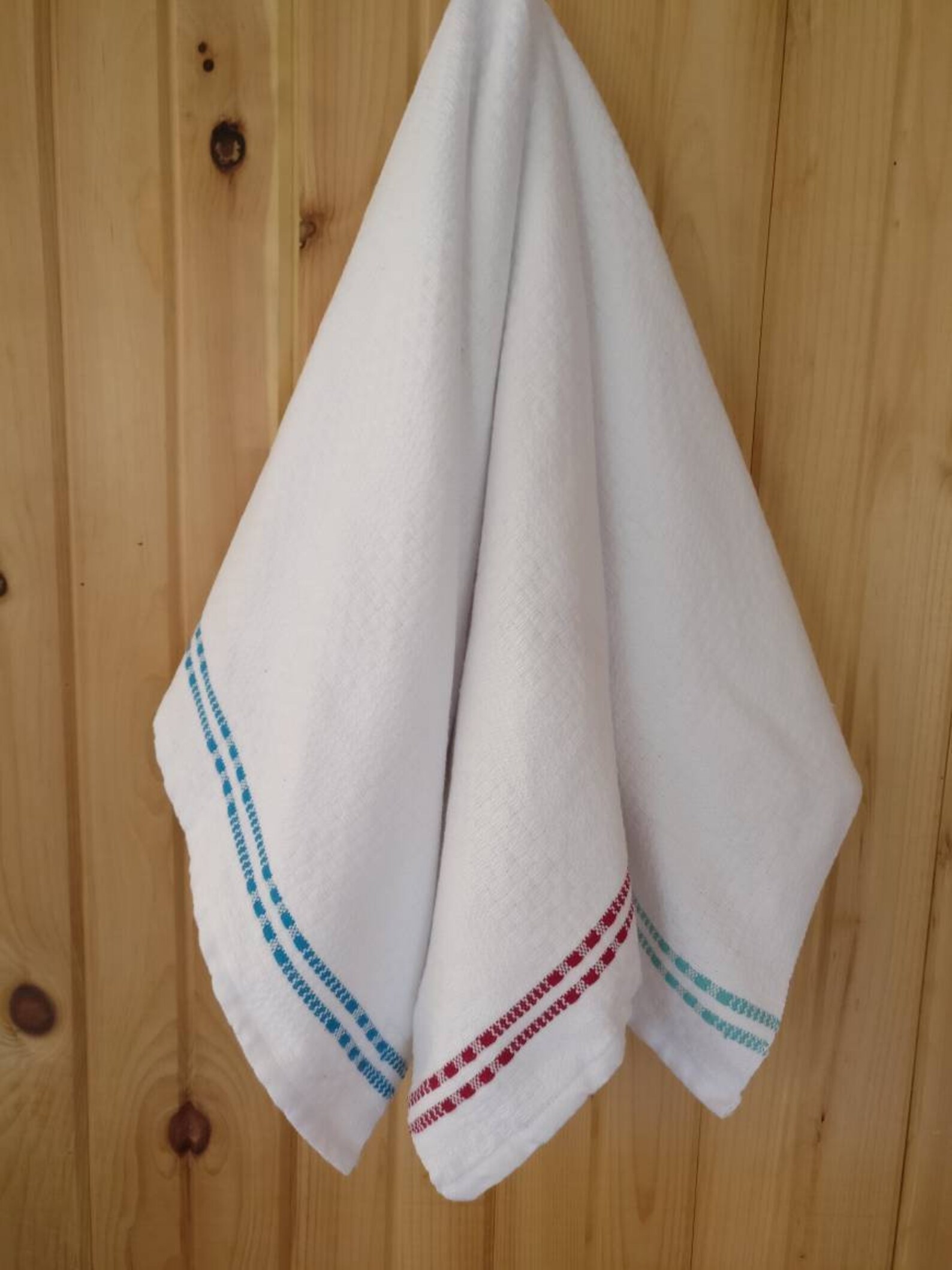 HANDWOVEN TEA TOWELS White Kitchen Towels 100% Cotton | Etsy