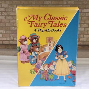 Children's Classic Fairy Tales Pop-up Books 4-book Set in Case 1988 - Etsy