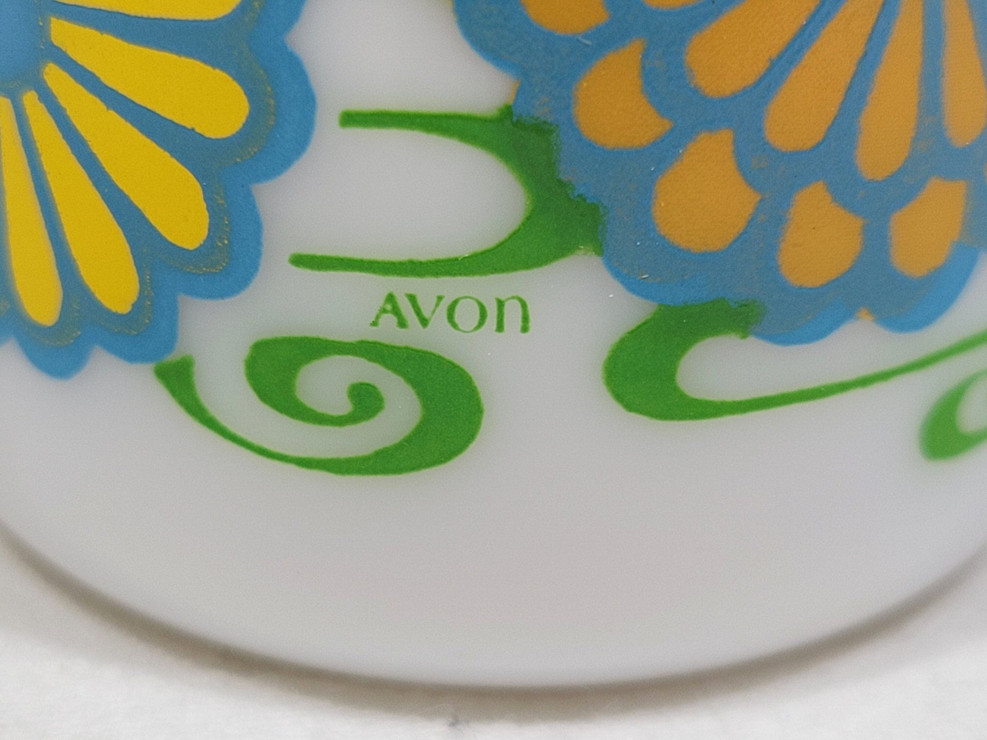Vintage Avon Shaker Bottle 70s Groovy Design - Etsy