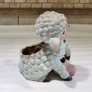 Vintage Lamb Planter | Sheep | Garden | 1960s | Baby's Room - Etsy