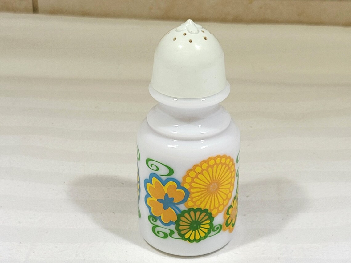 Vintage Avon Shaker Bottle 70s Groovy Design - Etsy