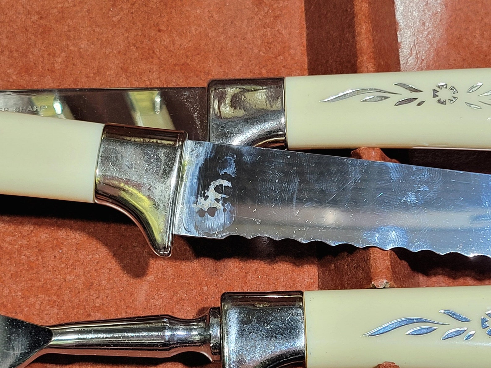 Desert Flower Knife Set 11 Pcs Regent Sheffield Deluxe - Etsy