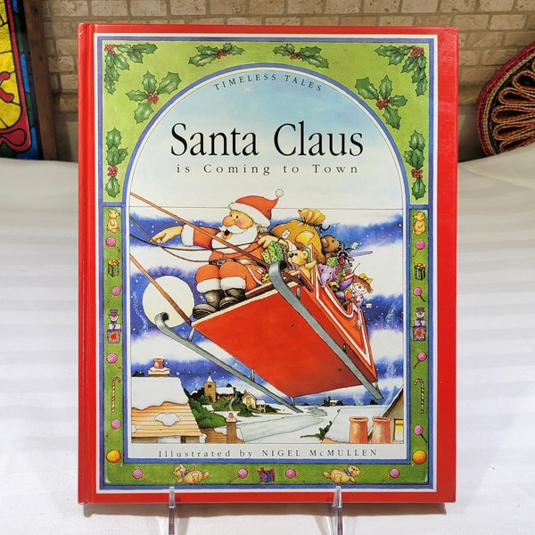 Santa Claus is Coming to Town Book - Etsy