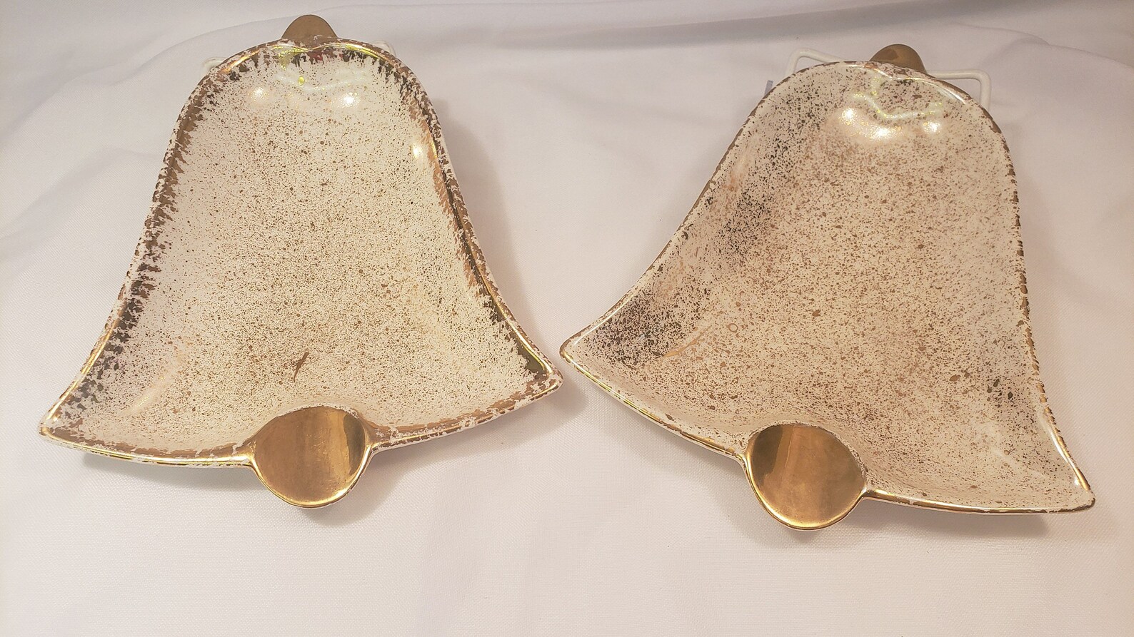Vintage Ceramic Bells 60s Dishes Snack Trays Ashtrays - Etsy
