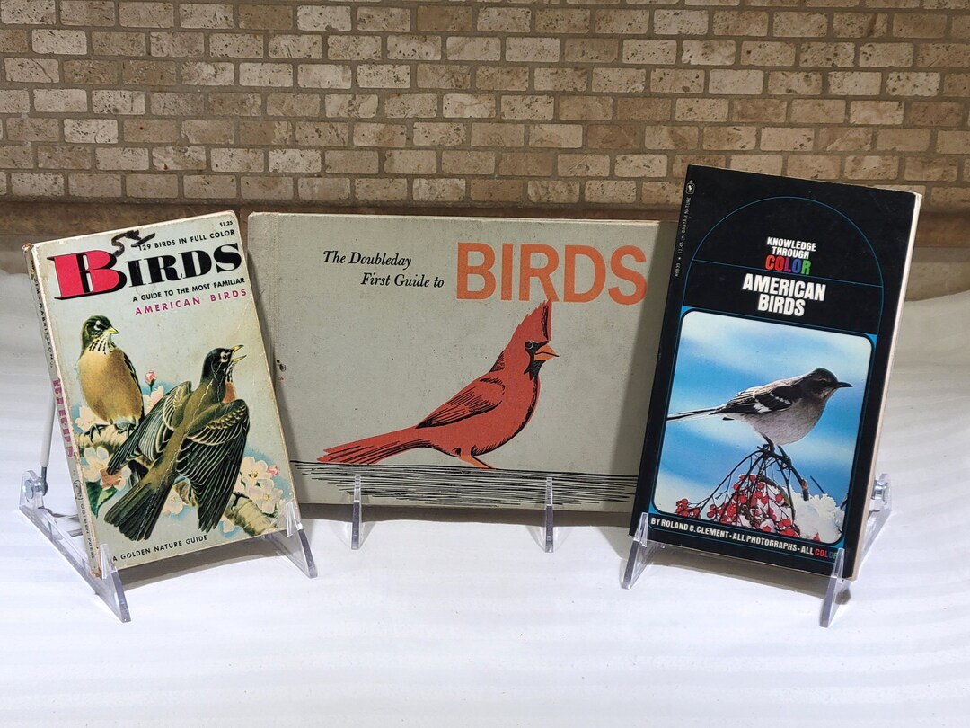 Vintage American Birds Book Collection | Bird Watchers | Set of Three ...