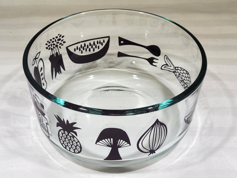 Pyrex Bowl Purple Food Kitchen Design 1 Qt./4 Cups Mod - Etsy