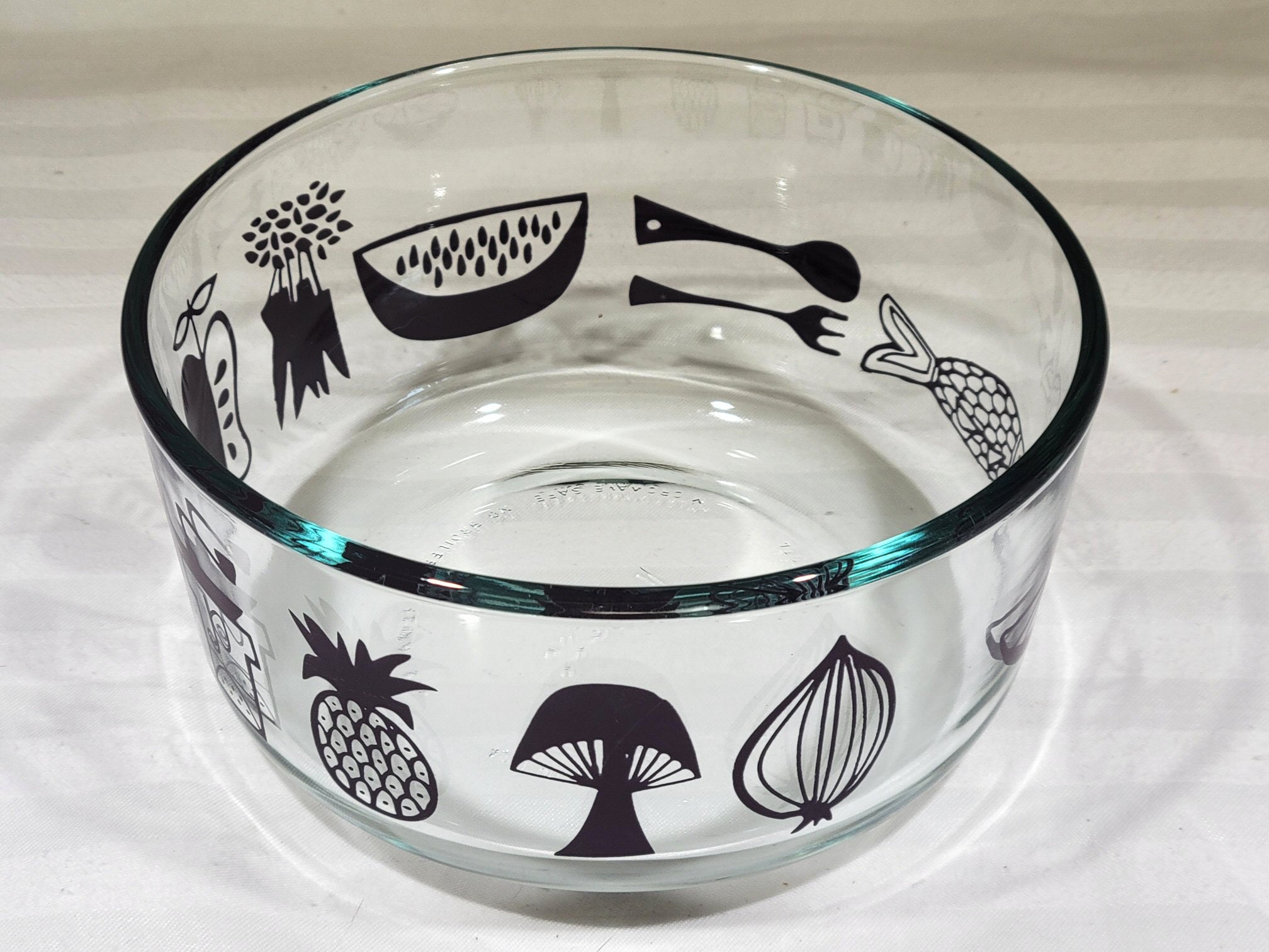 Pyrex Bowl Purple Food Kitchen Design 1 Qt./4 Cups Mod - Etsy