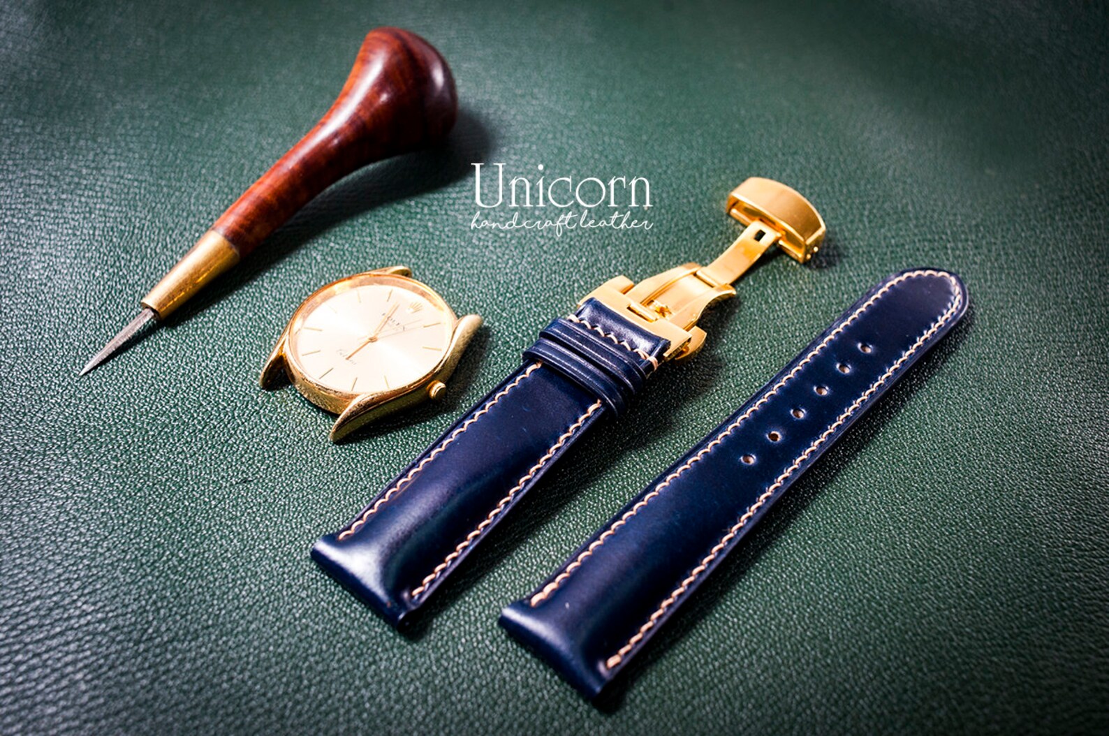 Handmade Shell Cordovan Watch Strap Leather Shell Cordovan - Etsy