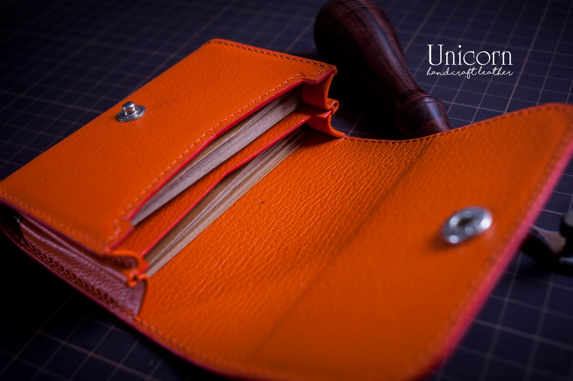 Personalized Leather Card Holder,leather Wallet,minimal Wallet,leather ...