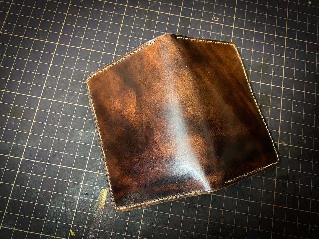 Shell Cordovan Card Holder Bifold Wallet,leather Wallet, Bifold Wallet ...