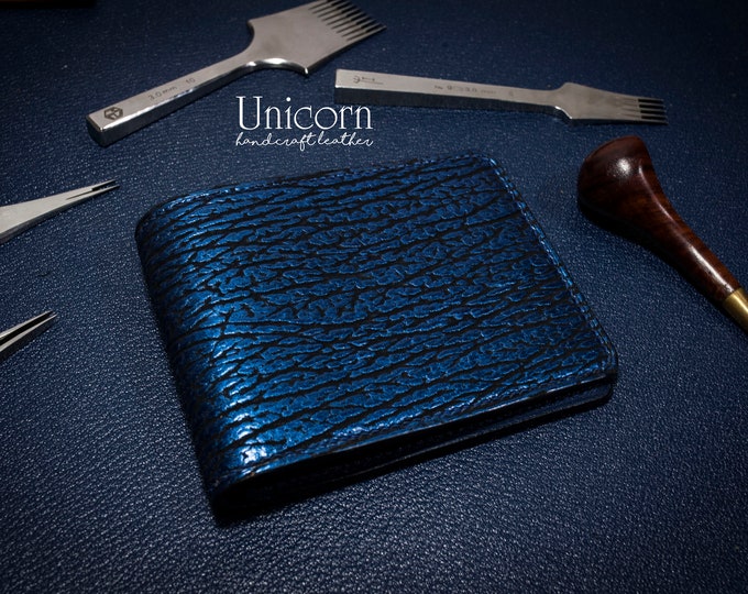 Genuine Shark Wallet, Men's Leather Wallet., Personalized Leather ...