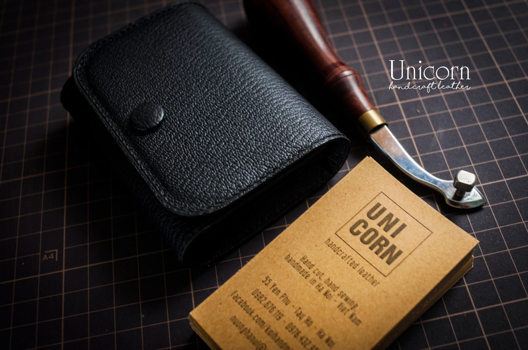 Personalized Leather Card Holder,leather Wallet,minimal Wallet,leather ...