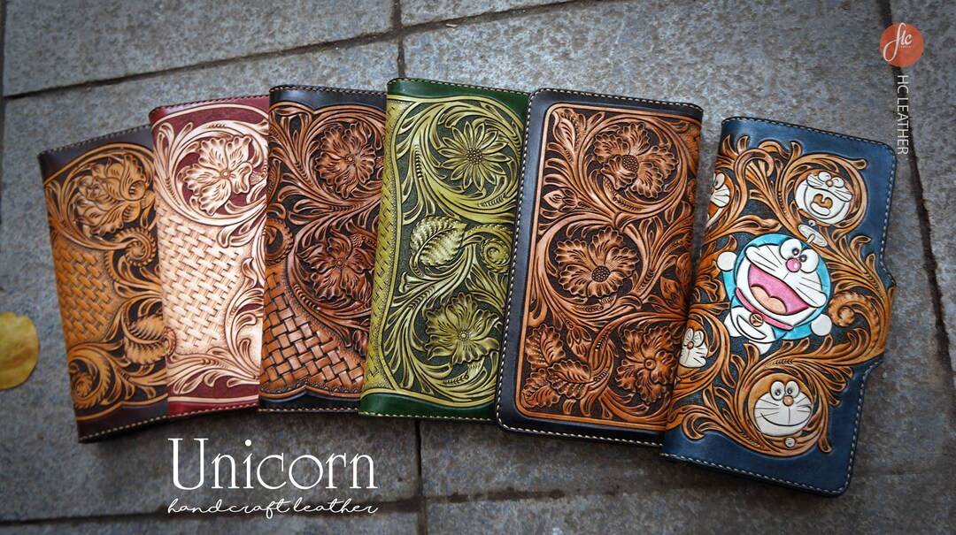 Leather Long Wallet, Sheridan Carving, Carving Leather, Sheridant ...