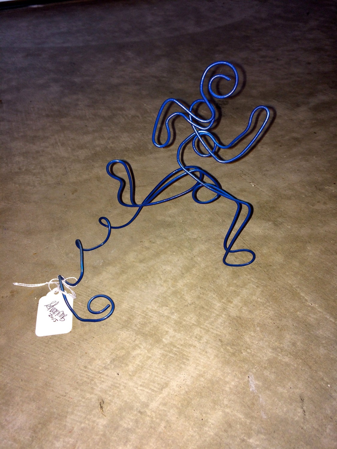 Made to Order Wire Runner Sculpture - Etsy