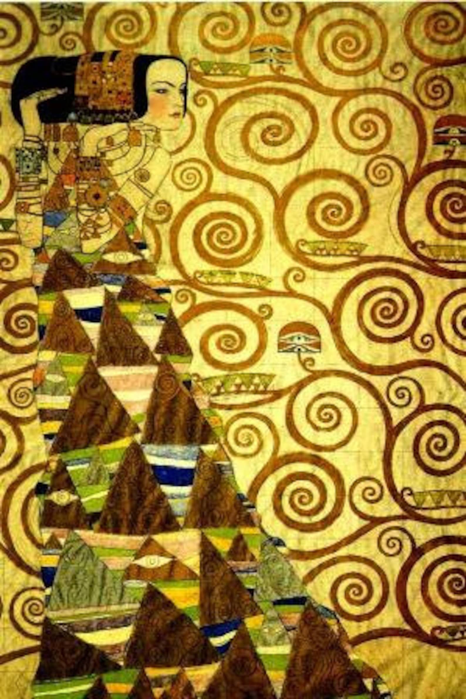 Expectation by Gustav Klimt Famous vintage digital art | Etsy