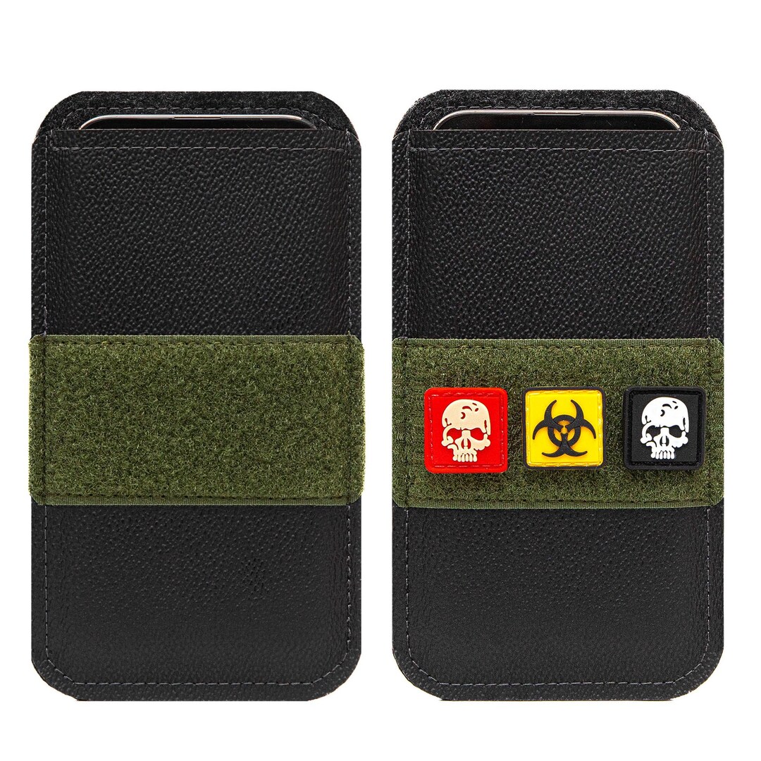 Tactical Phone Sleeve With EDC Patches Velcro for Ranger Eyes/badges ...