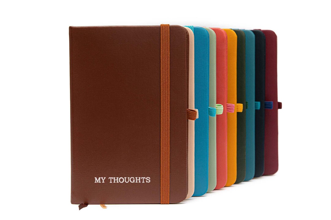 A6 Notebook Personalized Notebook With Custom Name/initials/message 144 ...