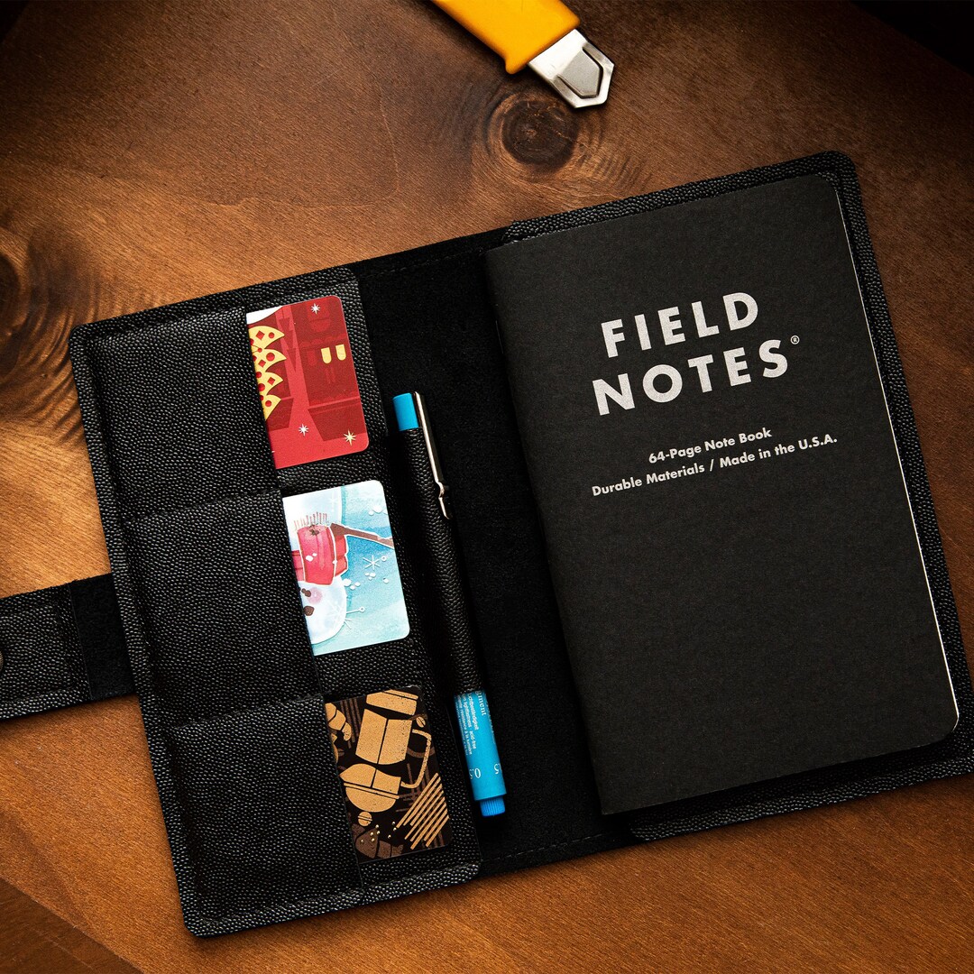 Leather Cover for Large Field Notes 4.75