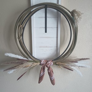 Lasso Wreath Western Decor Western Wreath Lasso Decor - Etsy
