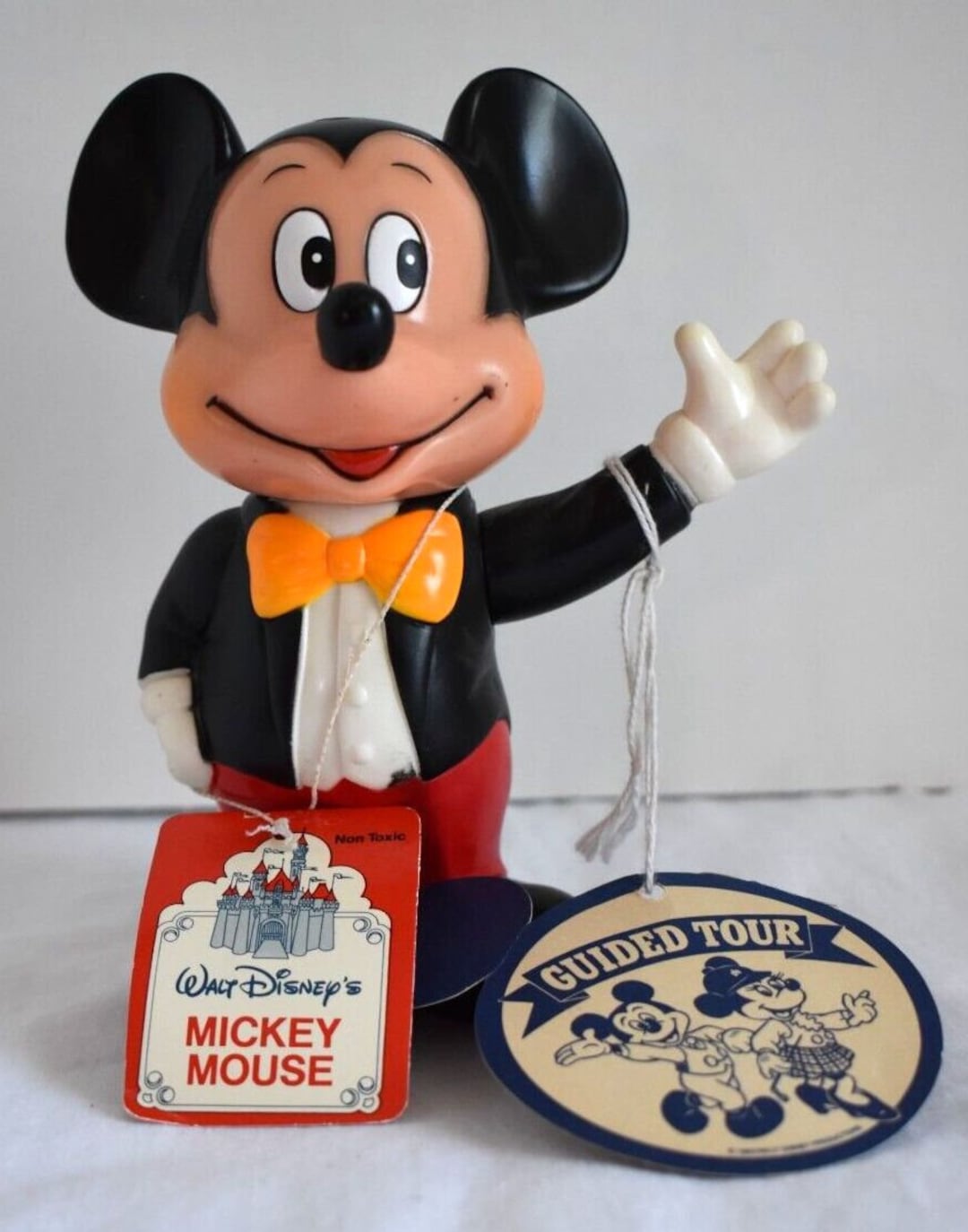Vintage Mickey Mouse Disneyland Bank With Tags - Etsy