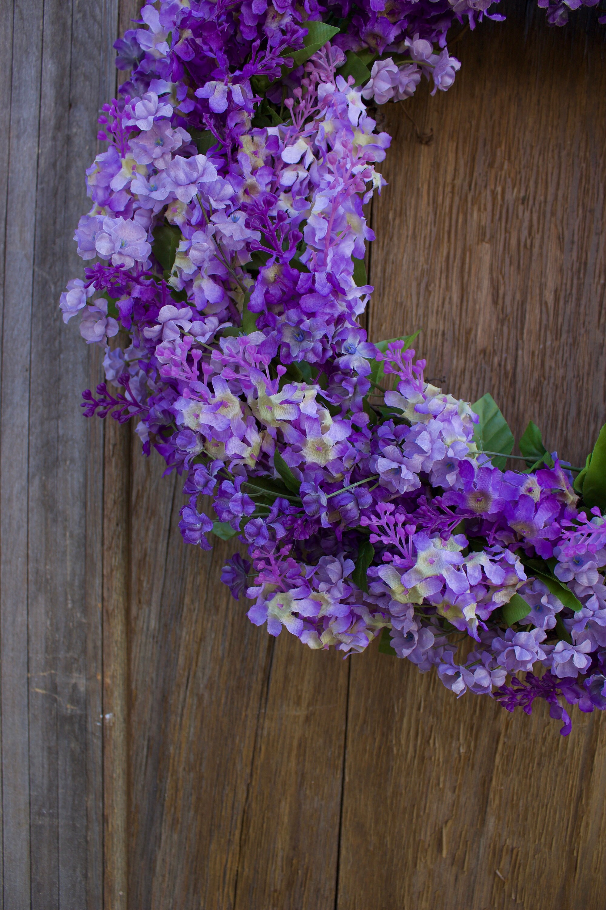 Spring Wreath Lilac Wreath Purple Wreath Floral Wreath - Etsy Canada