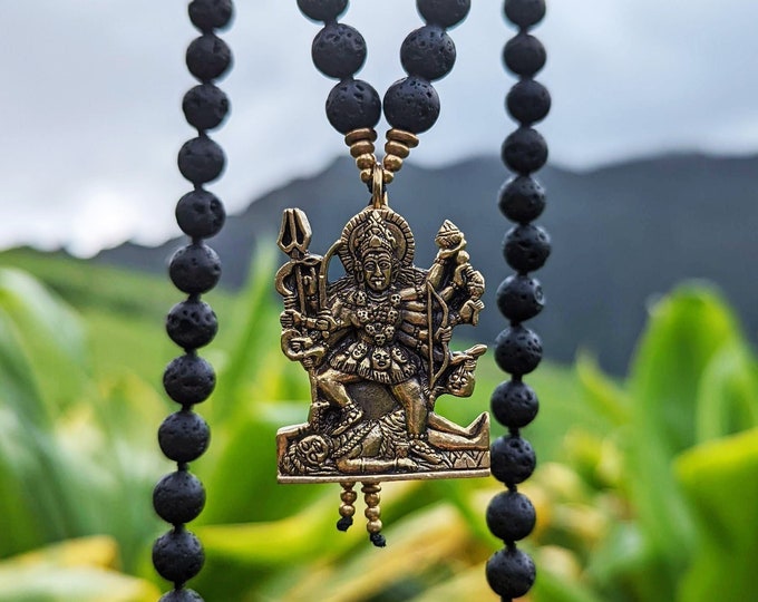 KALI • SACRED TRANSFORMATION Goddess Kali Mala 108 Mala Necklace Kali ...