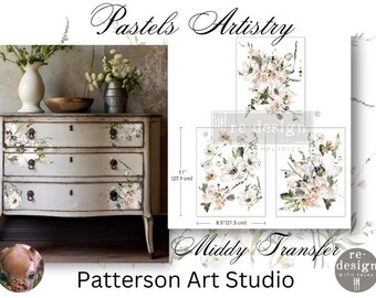 New JUST LABELS Redesign With Prima H2O Transfer for Furniture Decor ...