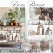 RUSTIC RETREAT - New! - Redesign With Prima Decoupage Fiber - Decor ...