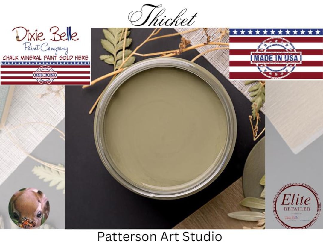 THICKET - Chalk Mineral Paint - Dixie Belle Paint Company -made in the ...