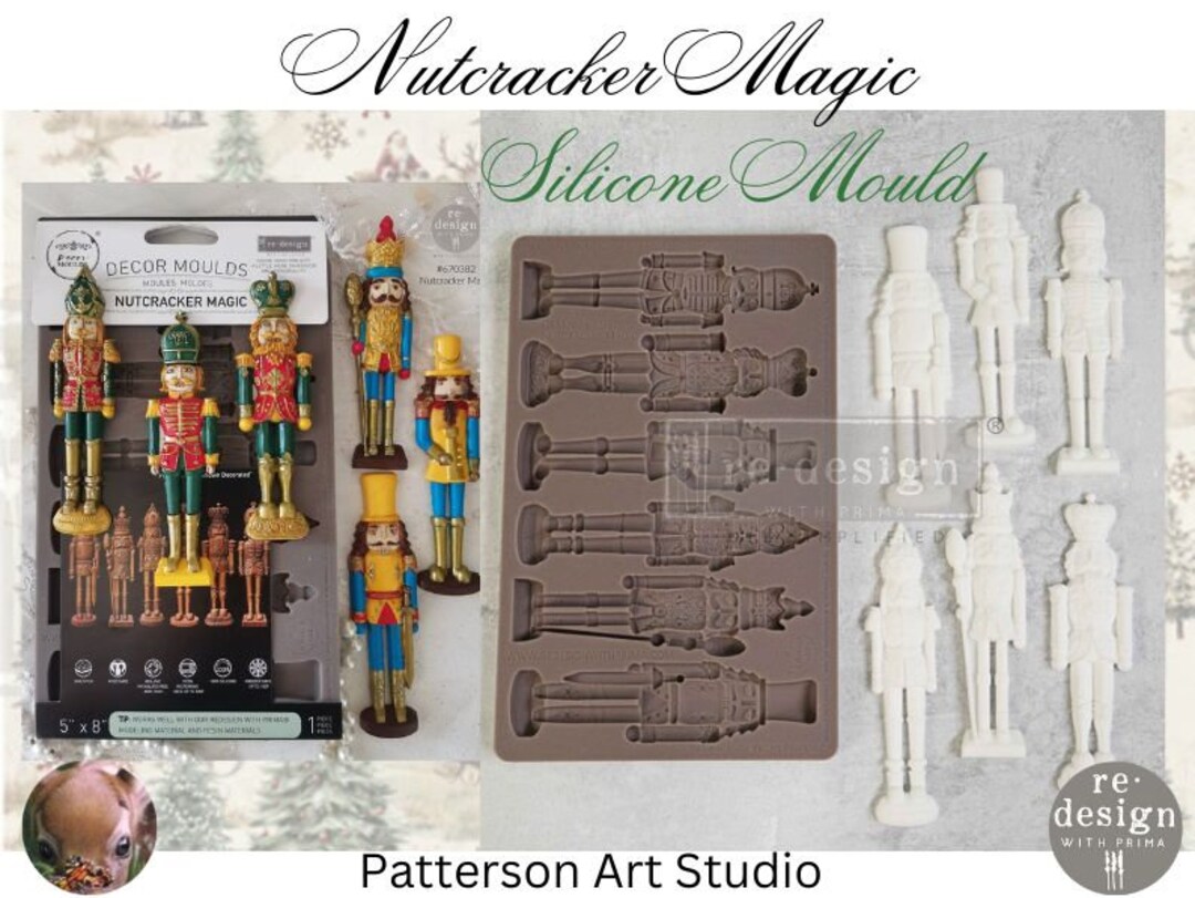 NUTCRACKER MAGIC New Silicone Mould by Redesign With Prima Nutcracker ...