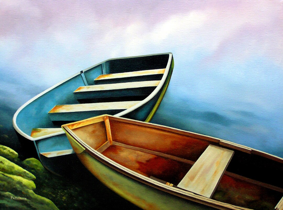 Patterson Art Studio - Boat Art Print Decor, From Original Painting. - Etsy