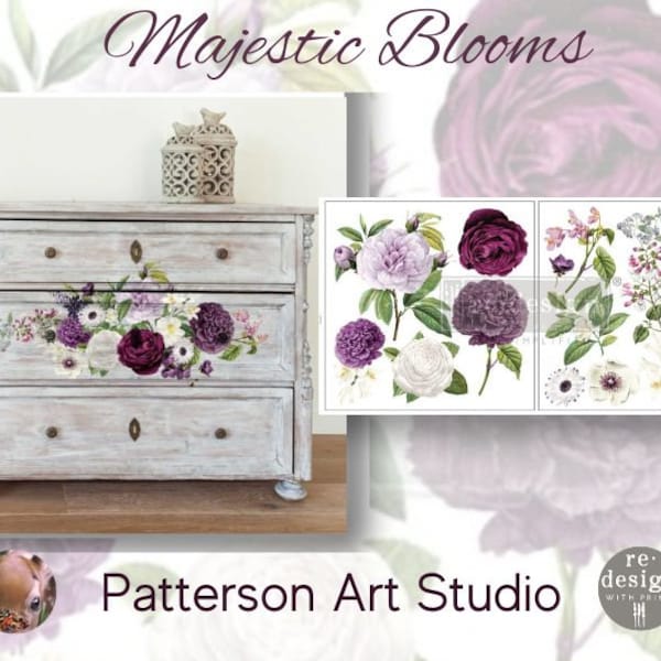 Redesign With Prima Transfer Violet - Etsy