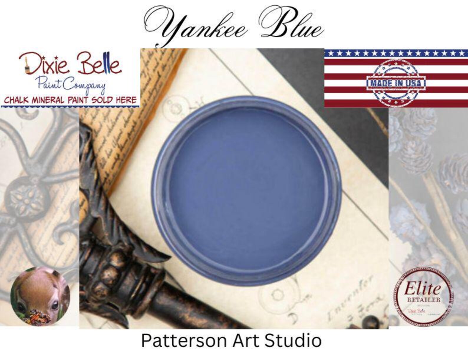 Yankee Blue- Chalk Mineral Paint Dixie Belle Paint Company - USA Made ...