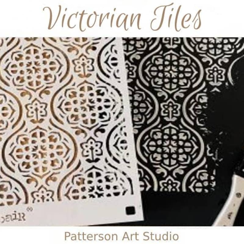 Victorian Stencil - Etsy