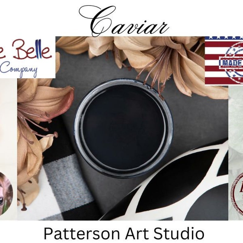 Black Chalk Paint - Etsy