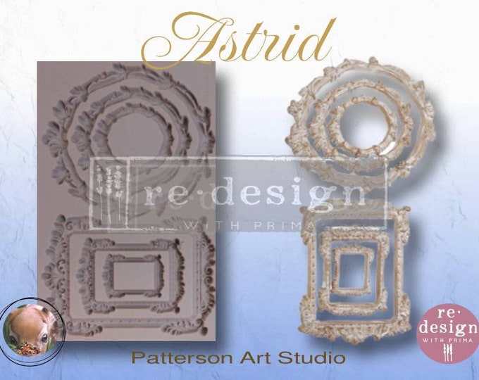 ASTRID - NEW! Silicone Mold - Redesign With Prima Furniture and Decor ...