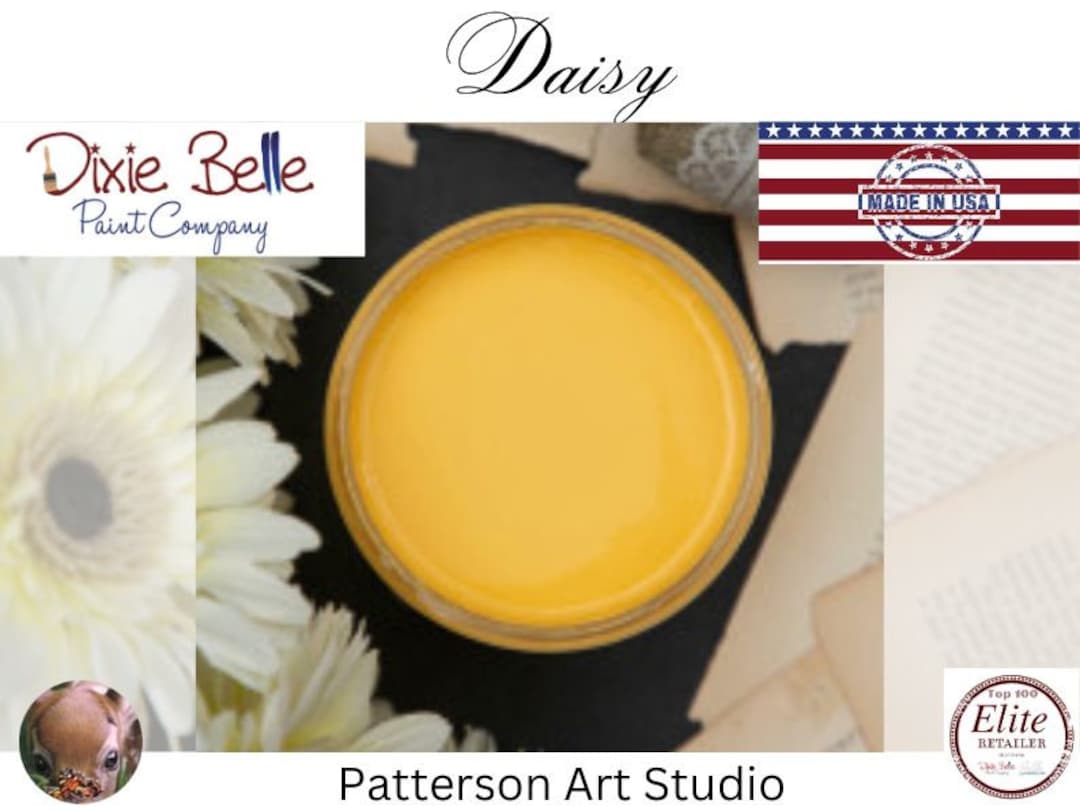DAISY Chalk Mineral Paint - Dixie Belle Paint Company - Made in the USA ...
