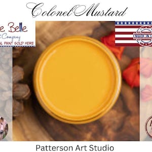 Colonial Mustard - Chalk Mineral Paint by Dixie Belle Paint Company ...