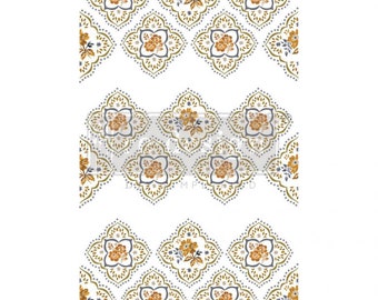 GOLDEN FIELDS FARM Rub on Furniture Transfer, Farmhouse Cow, Country ...