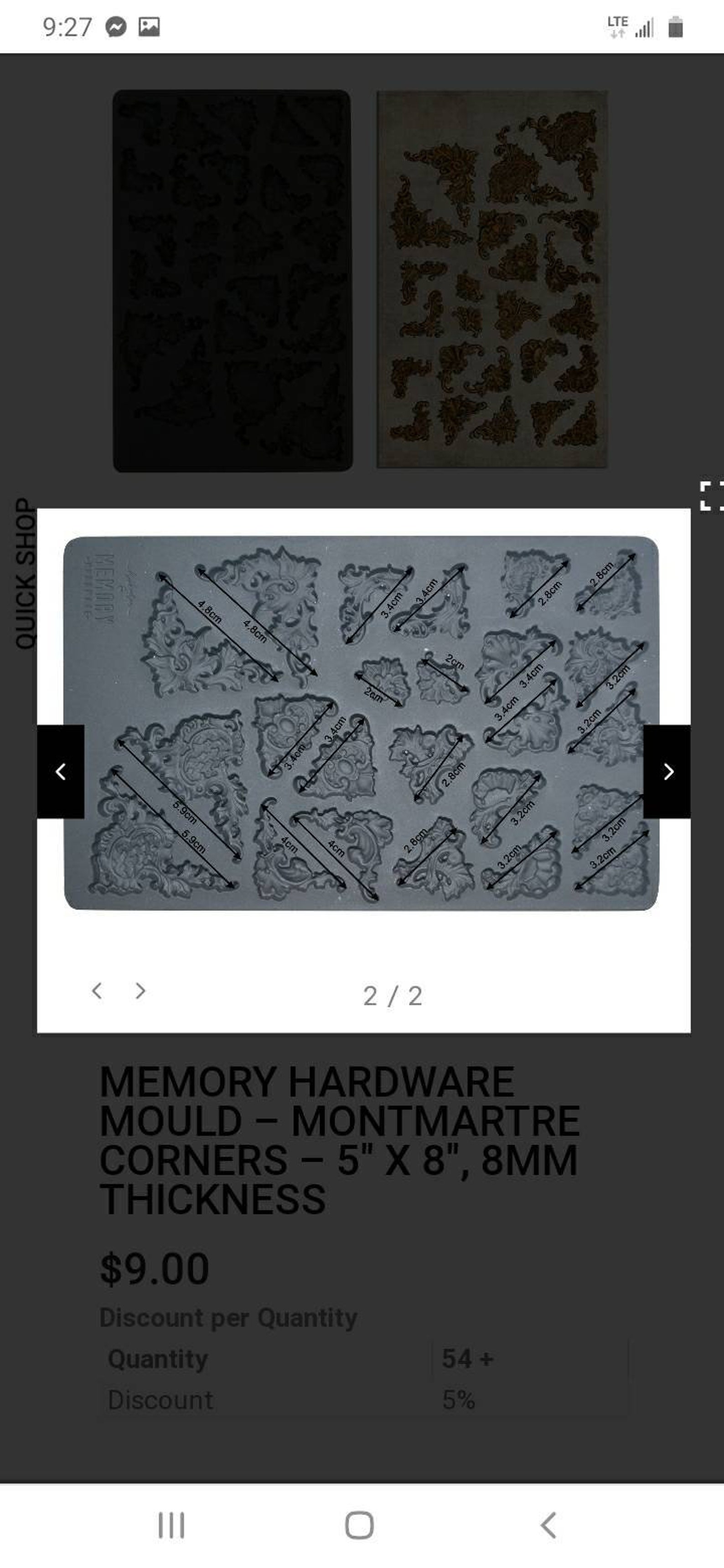 Silicone Mold Redesign With Prima Mold 5x8 - Etsy