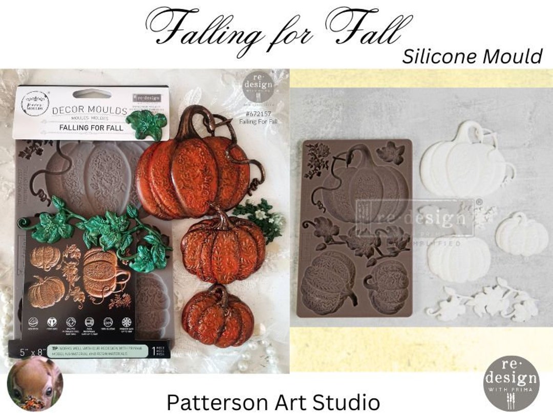 FALLING FOR FALL New Autumn Pumpkin Silicone Mould by Redesign With ...