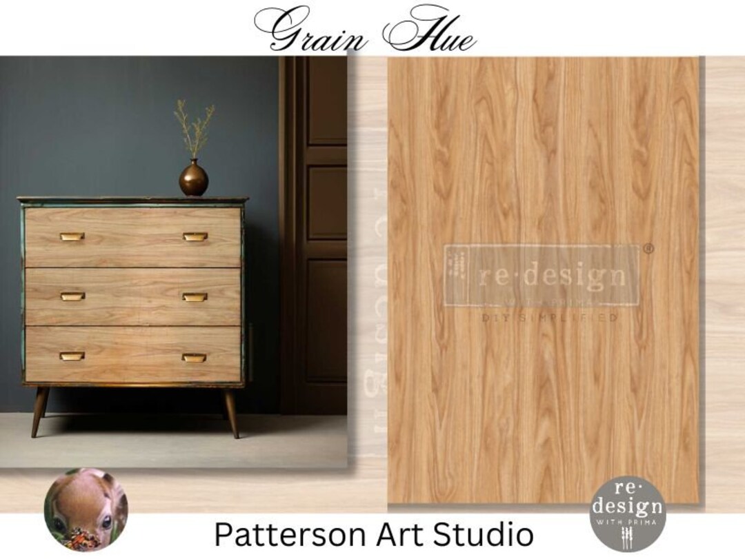 GRAIN HUE - New! - Redesign With Prima A1 Decoupage Fiber - Fine Art ...