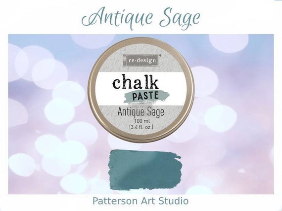 Chalk Paste ANTIQUE SAGE Re-design With Prima for | Etsy